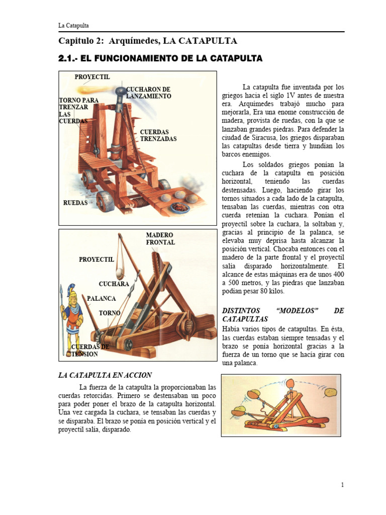 Catapult A | PDF