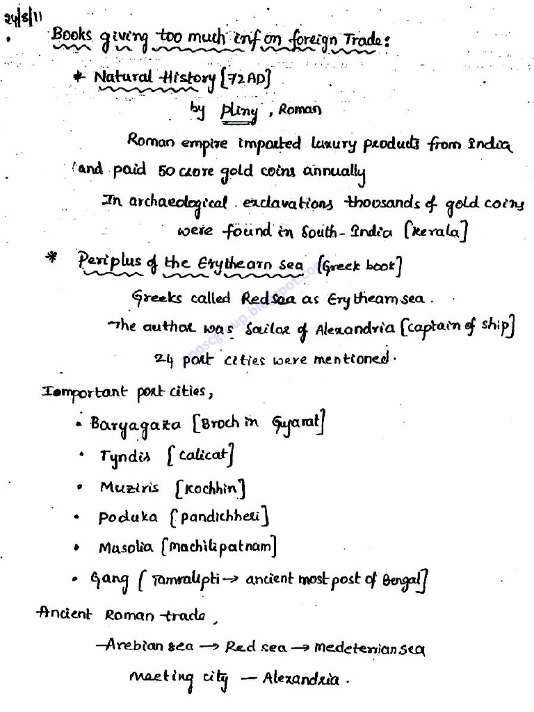 61 Ancient History Upsc Prelims Class Notes | PDF