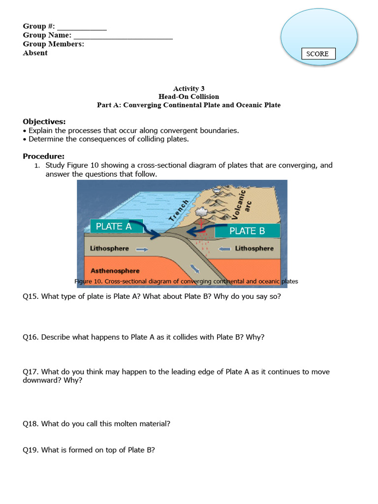 Science Convergence - Types of Boundaries | PDF