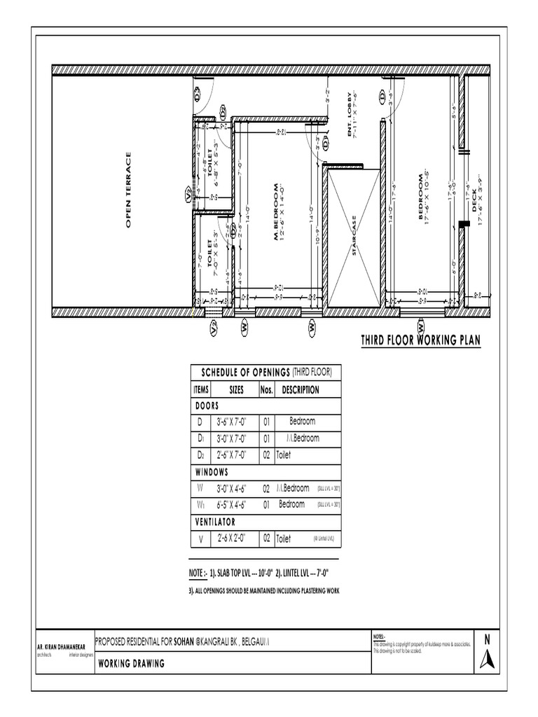 Working Drawing | PDF