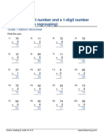 Grade 1 Add 2 2 Digit Numbers Missing Addend No Regrouping e | PDF