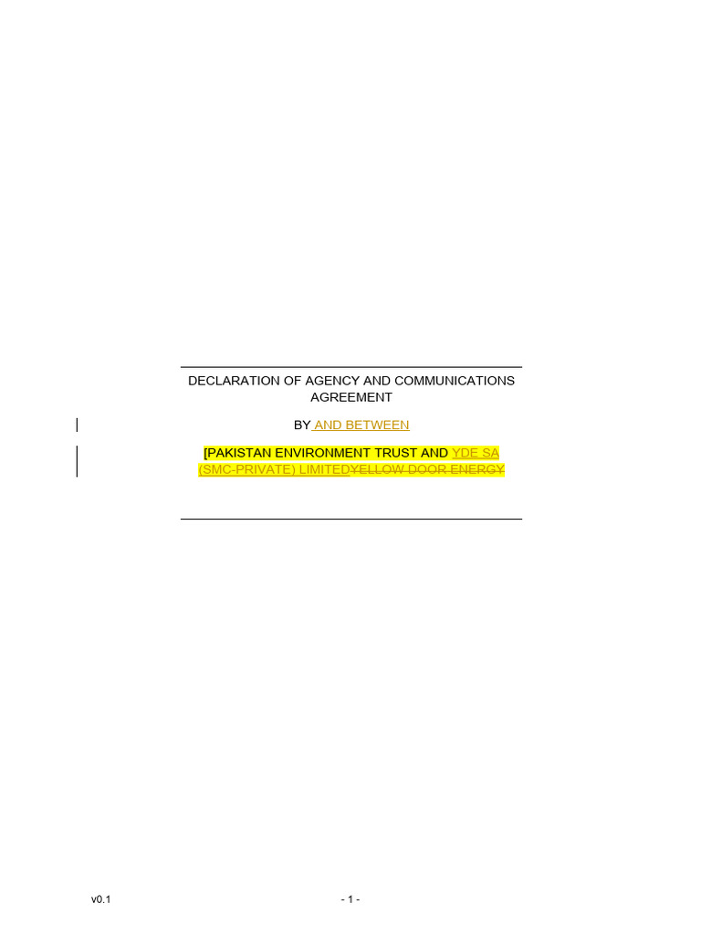 Verra Registry Communications Agreement Single PP 4753632 v1 SYDDMS ...