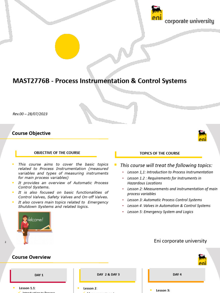 Process Instrumentation Course Overview | PDF