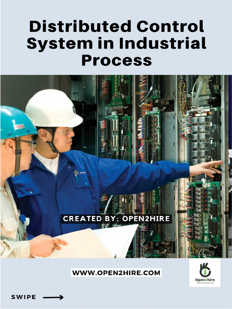 Distributed Control System in Industrial Process | PDF