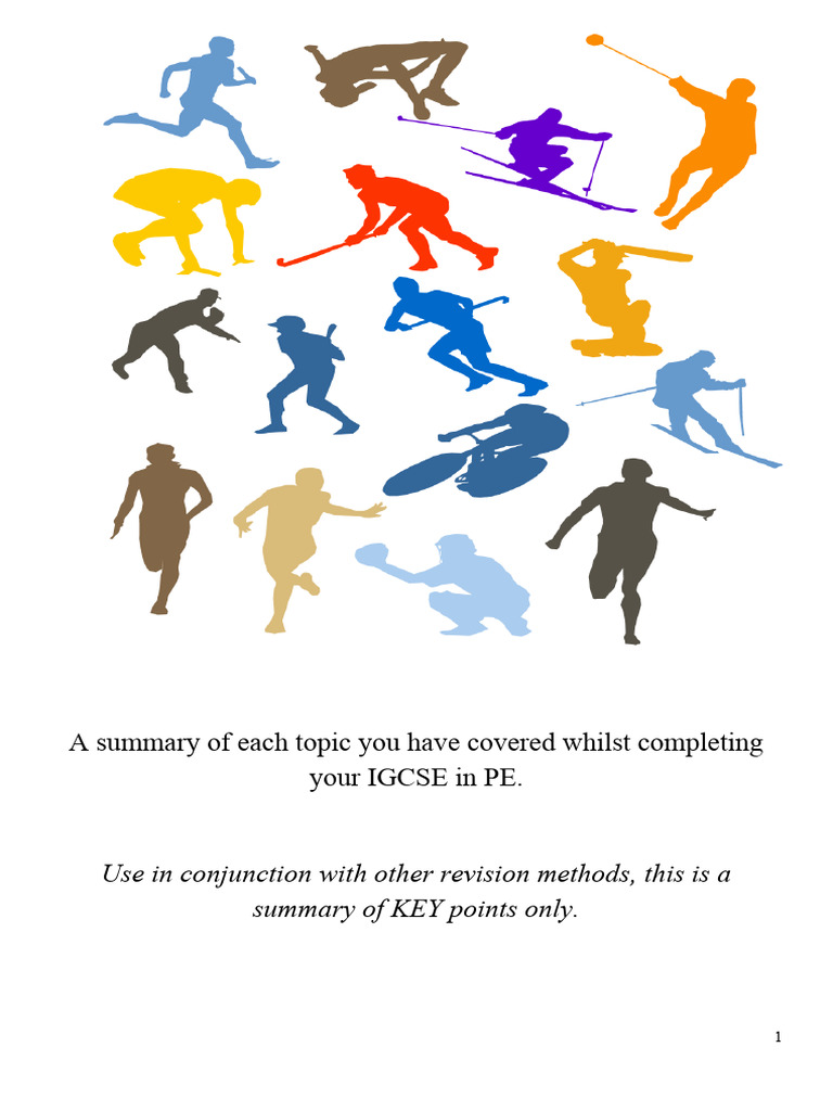 Igcse Pe Revision Booklet Pdf