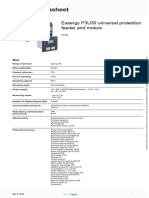PowerLogic P3U30 Relay Specs Guide | PDF | Relay | Sustainability