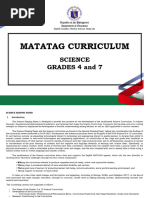 S1 - Grade 8 Science - Revised K10 Curriculum Guide | PDF | Atoms | Earth