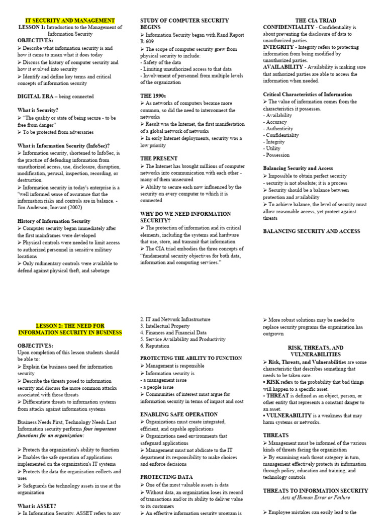 Pre5 Lesson1 2 | PDF | Computer Access Control | Information Security