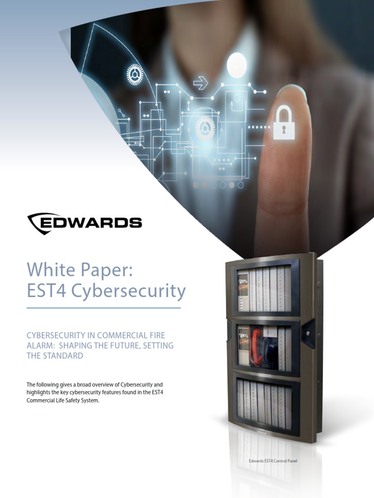 E85014-0020 - EST4 Cybersecurity White Paper | PDF | Computer Security | Security
