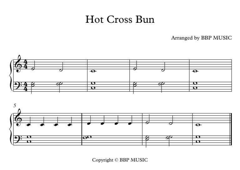 Hot Cross Bun | PDF