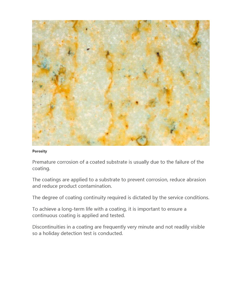 Lesson 3 - Low Voltage Holiday Detector | PDF | Corrosion | Coating