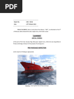 Cargo Damage Report-Template | PDF | Cargo | Ships