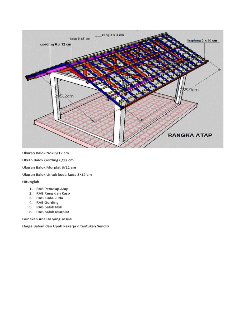 Menghitung RAB Atap (2) | PDF
