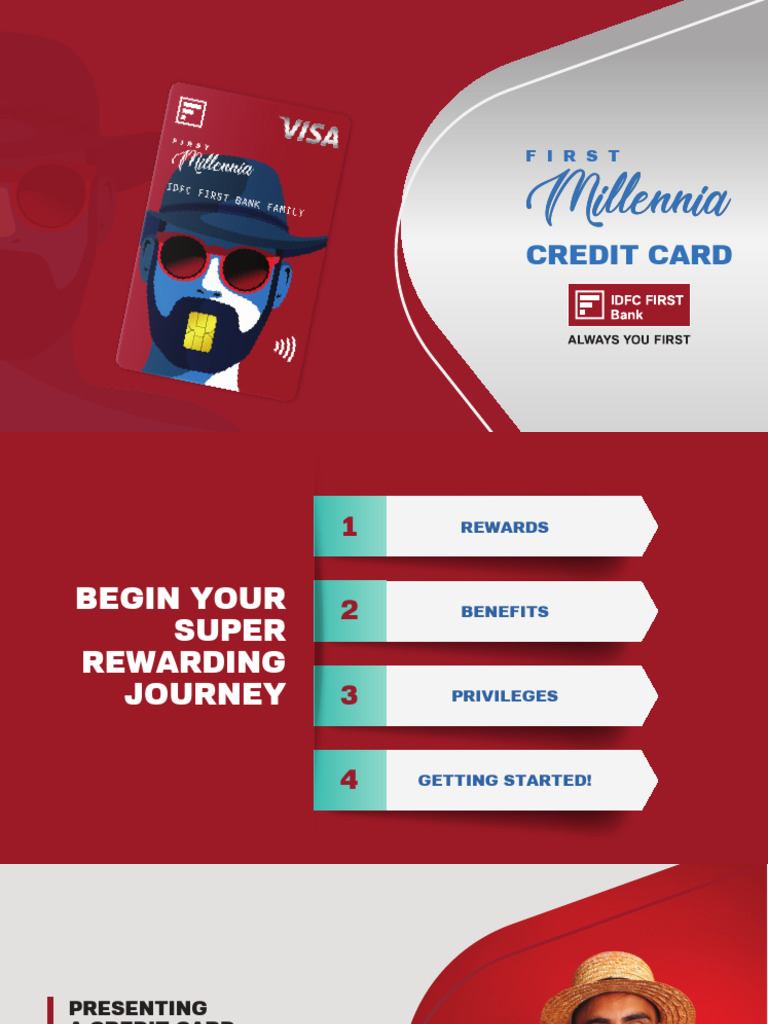FIRST Millennia Product Guide | PDF | Credit Card | Financial Technology