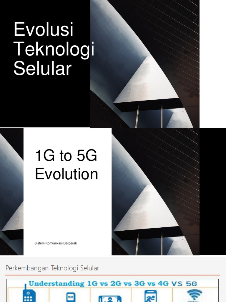 2 - Evolusi Teknologi Seluler | PDF
