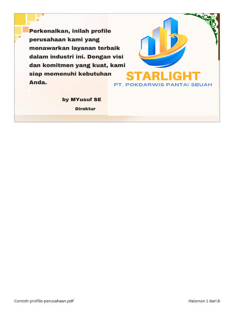 Contoh-Profile-Perusahaan - PDF 20230911 181207 0000 | PDF