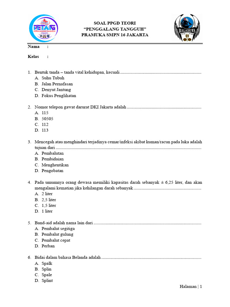 Soal PPGD Teori | PDF