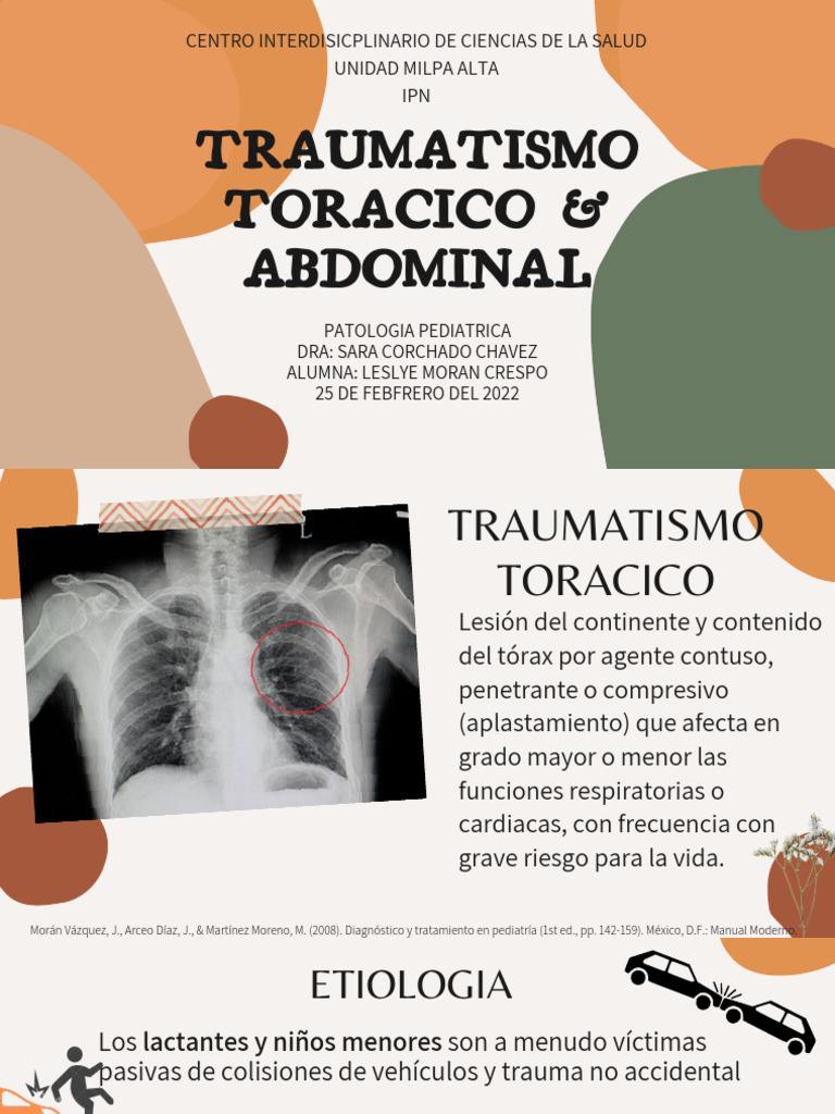 Traumatismo Torácico Abdominal | PDF