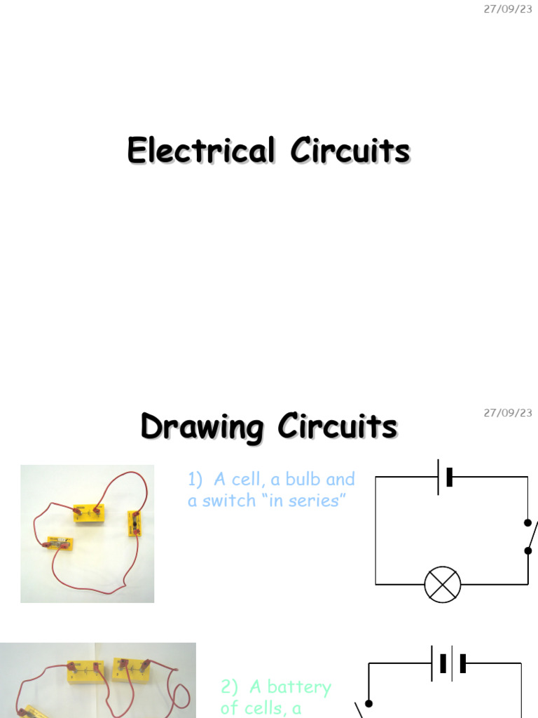 Primary Electrical Circuits | Download Free PDF | Series And Parallel ...