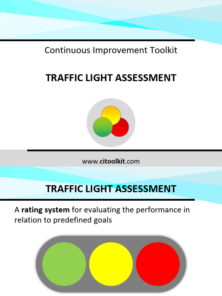 7 TrafficLightAssessment | PDF | Audit | Performance Indicator