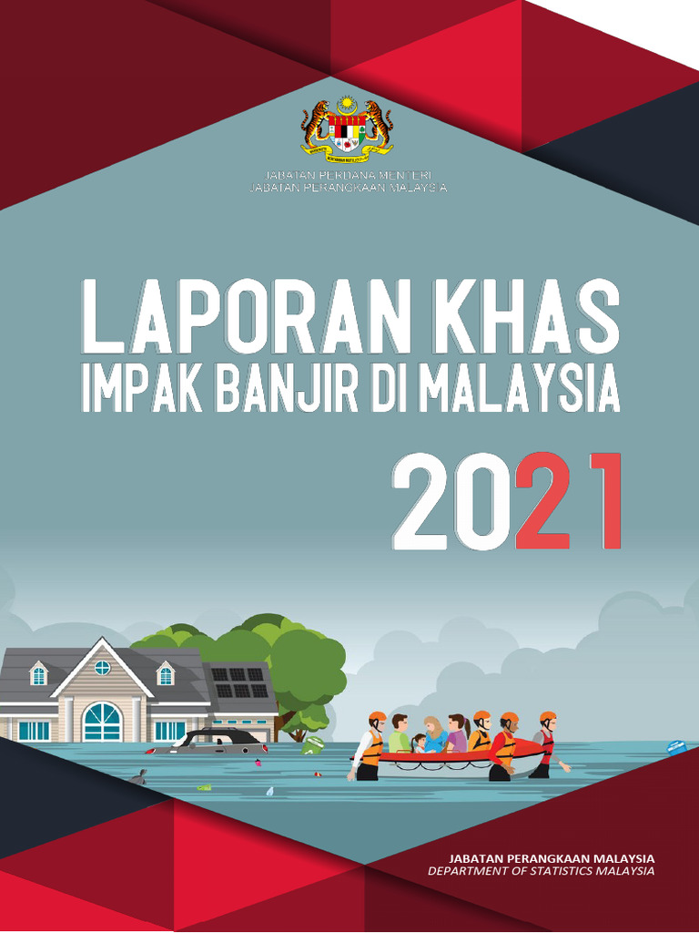 Laporan Khas Impak Banjir Di Malaysia 2021 Dosm | PDF