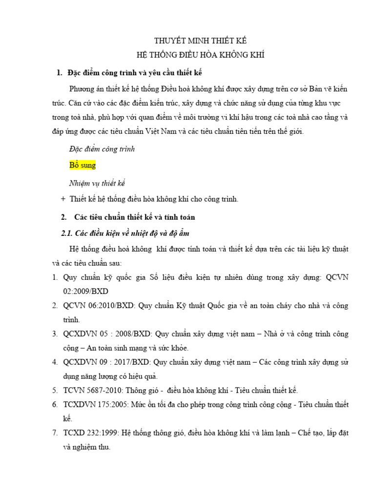 Thuyet Minh TK ĐHKK | PDF