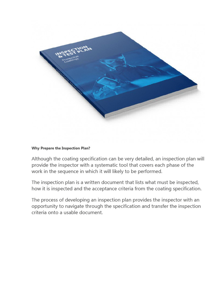 Lesson 8 - Inspection Plans | PDF