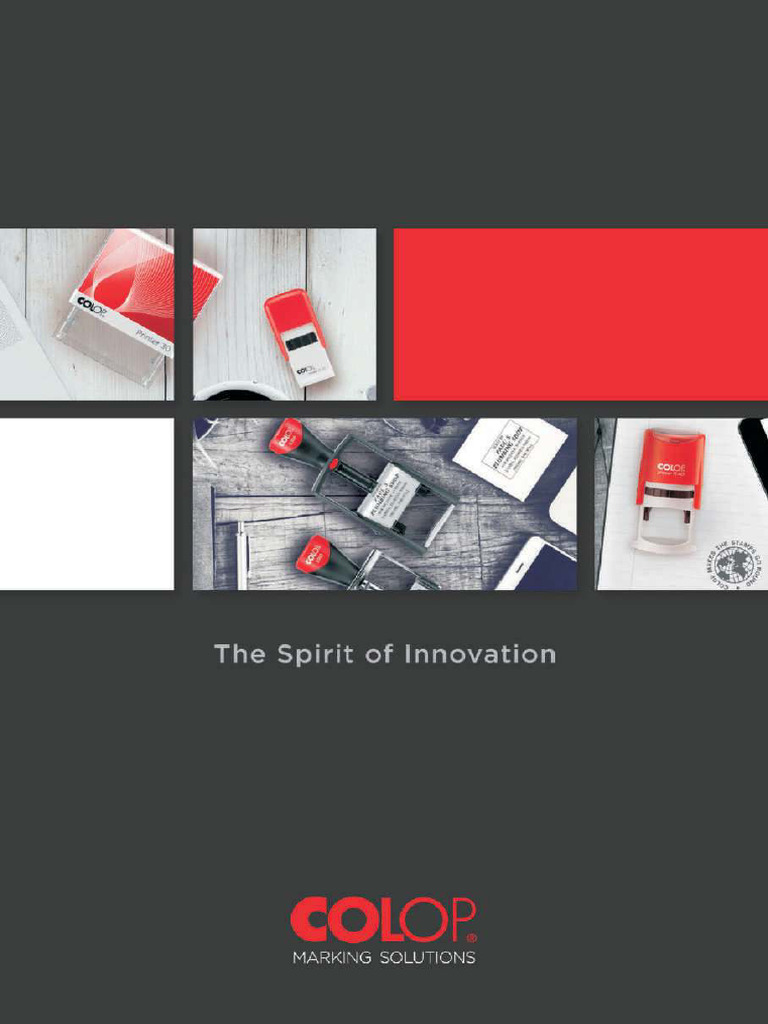 Colop Stamps Catalogue | PDF