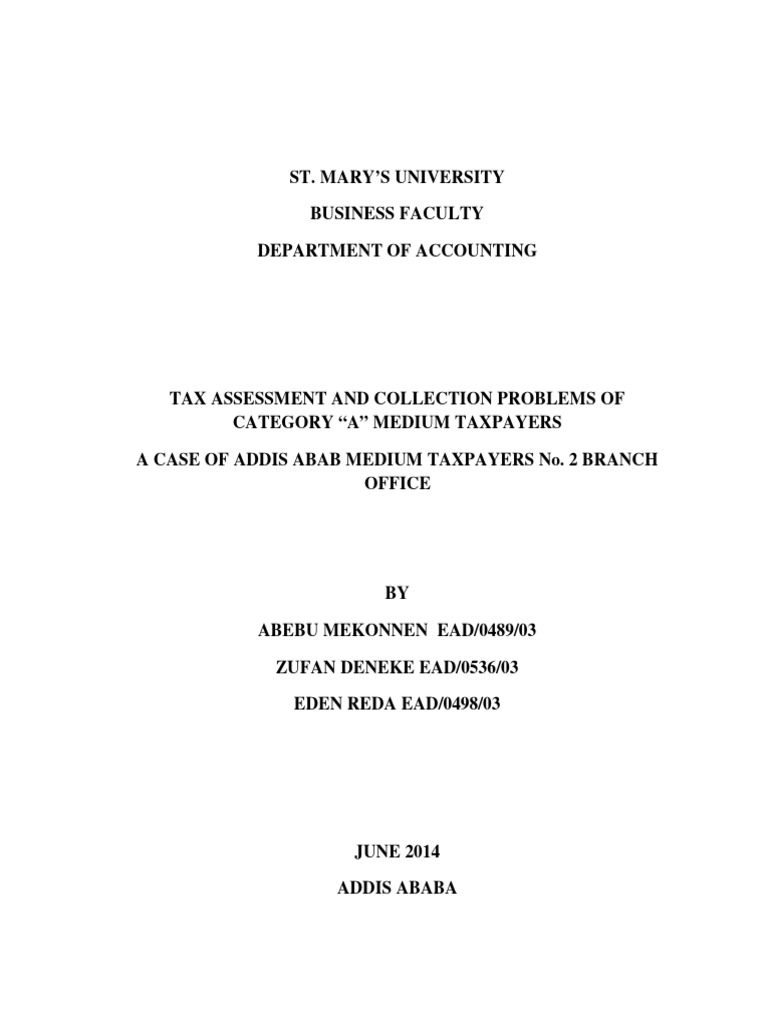 Abebu Mekonnen | PDF