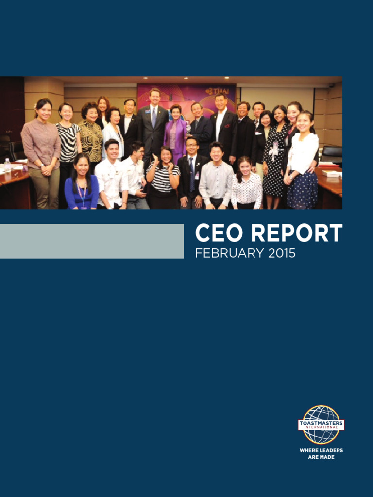 Monthly CEO Report | PDF | Usability