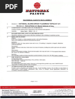 Enamel Paint MSDS | PDF | Occupational Safety And Health | Safety