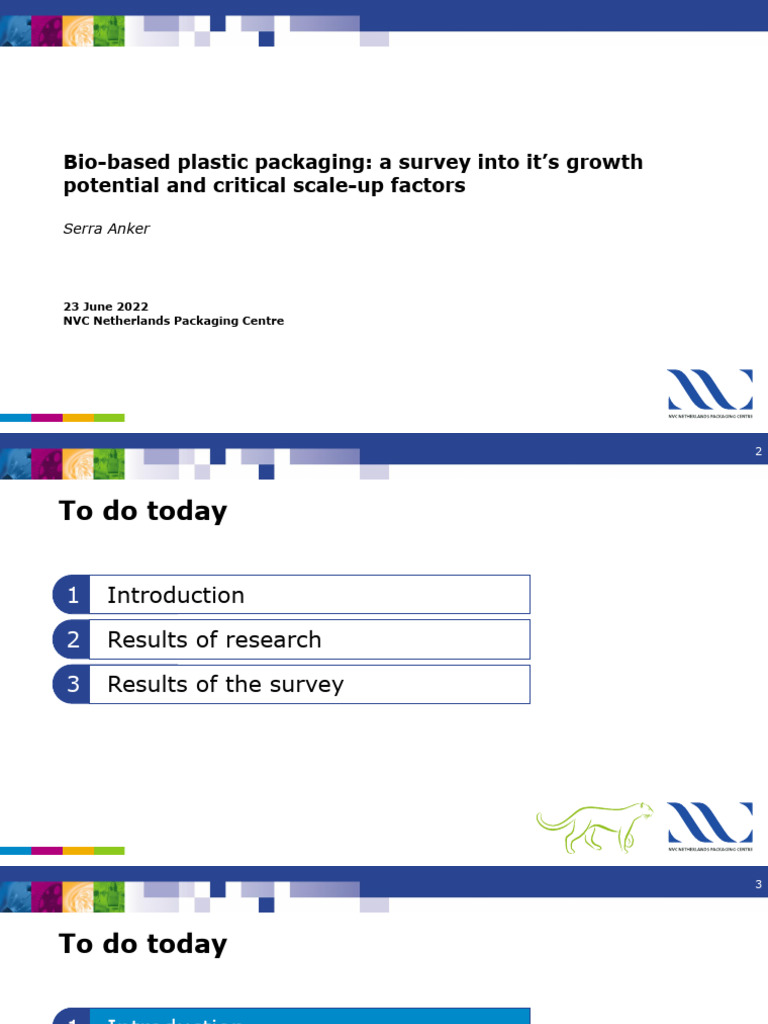 NVC PUMA Study Biobased Plastics Manufacturing Scale-Up Factors23 ...