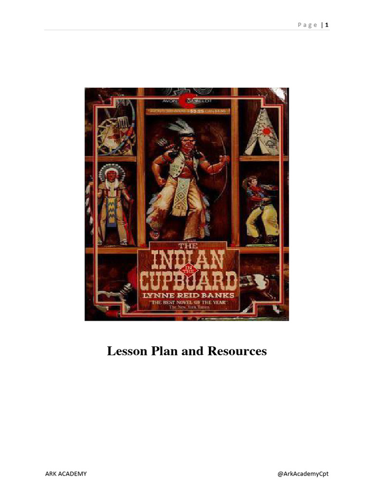 Indian in the Cupboard Lesson Plan | PDF