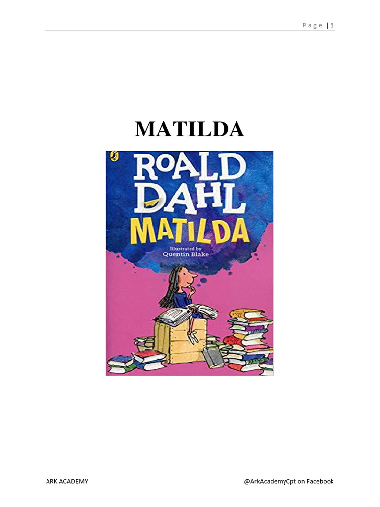 Matilda Lesson Plans and Activities | PDF | Force