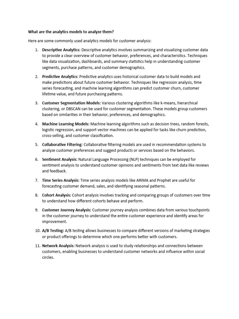 Data Analysis Techniques | PDF