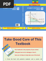 G11 Maths Extreme S | PDF
