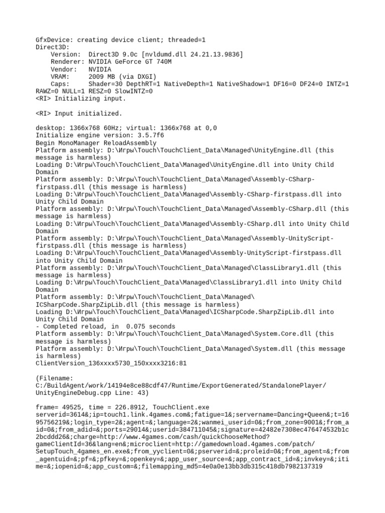Output Log | PDF | Computers