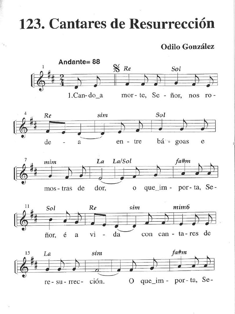 Cantares de Resurrección | PDF