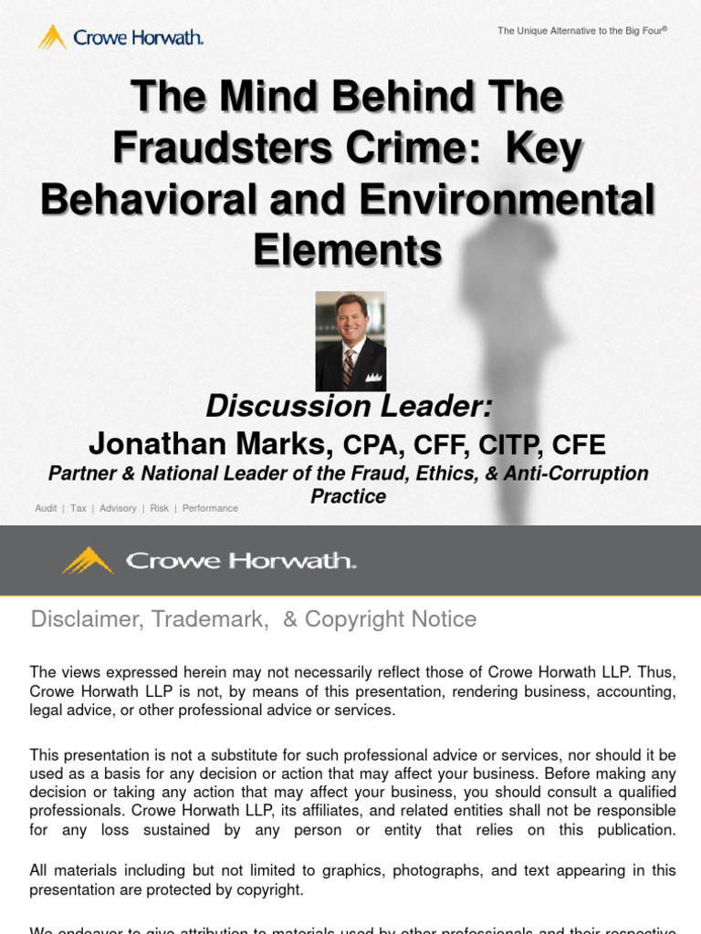 10C Jonathan Marks | PDF | Business Ethics | Limited Liability Partnership