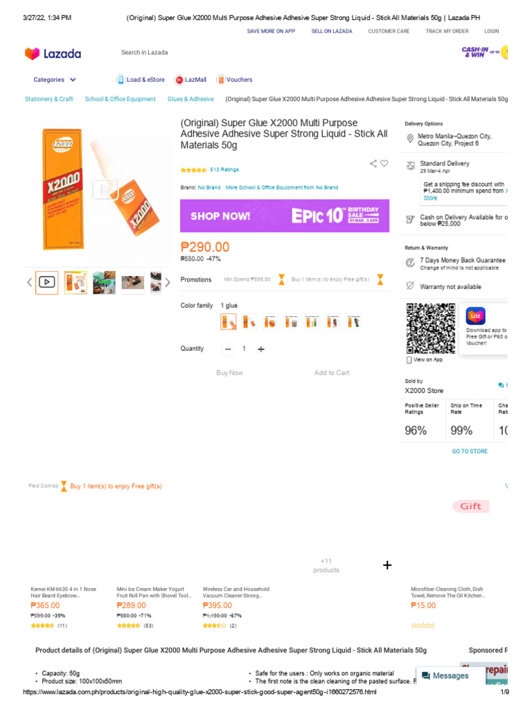 Super Glue X2000 Multi-Purpose Adhesive | PDF | Adhesive | Materials