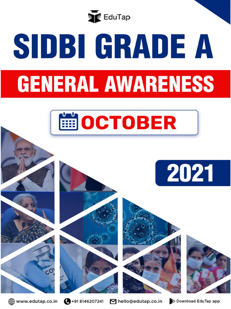 October 1st To 31st 2021 SIDBI Lyst8768 | PDF