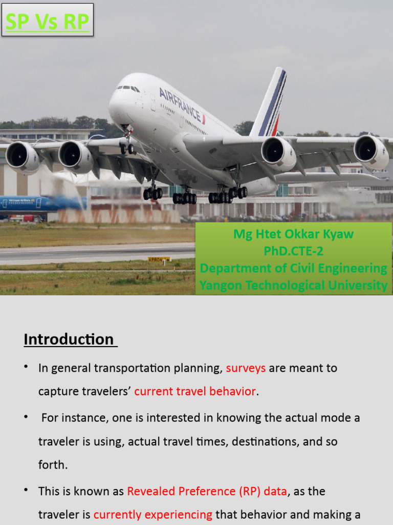 SP and RP Survey | PDF | Economies | Economics