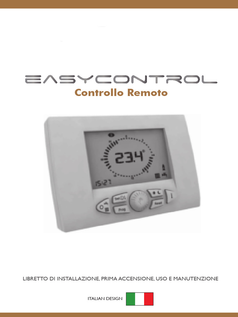 Manuale Comando EasyControl | PDF