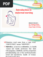 Unit I - Introduction-to-Midwifery-Obstetrical-Nursing | PDF | Midwife ...