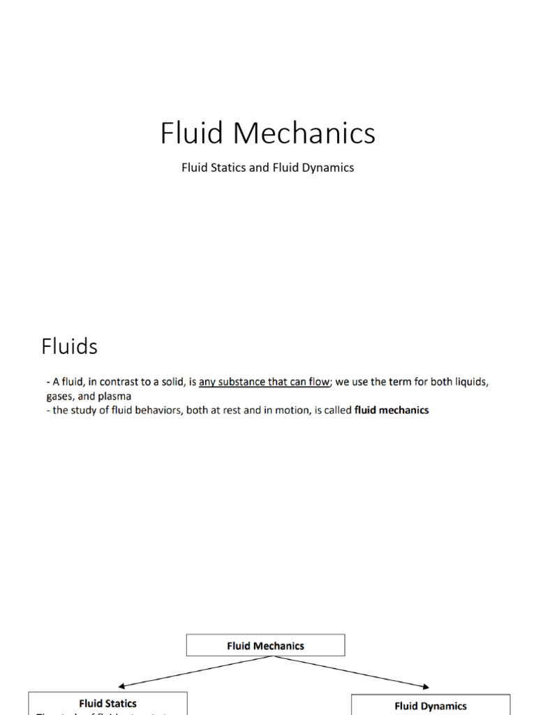 Fluid Mechanics With Problems and Solutions | PDF