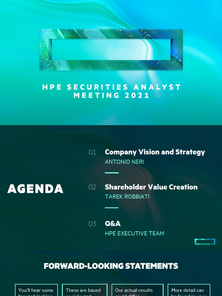 Hpe-Connectivity Strategy - 2021 | PDF Hpe-Connectivity Strategy - 2021 | PDF