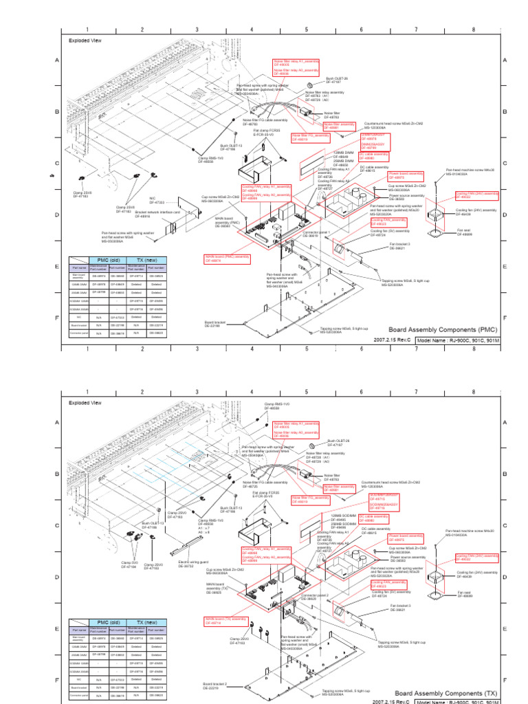 Exploded Views DrafStation | PDF | Electrical Engineering | Equipment