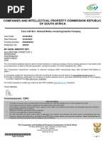 Amended CoR14.3 Certificate via E-Services | PDF | Service Industries ...