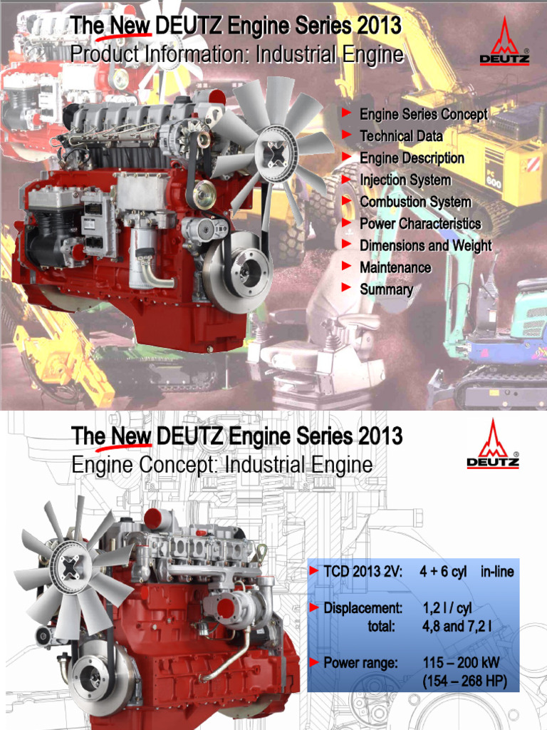 TCD - 2013 - 2V.Industrial - Engine | PDF | Engines | Internal ...