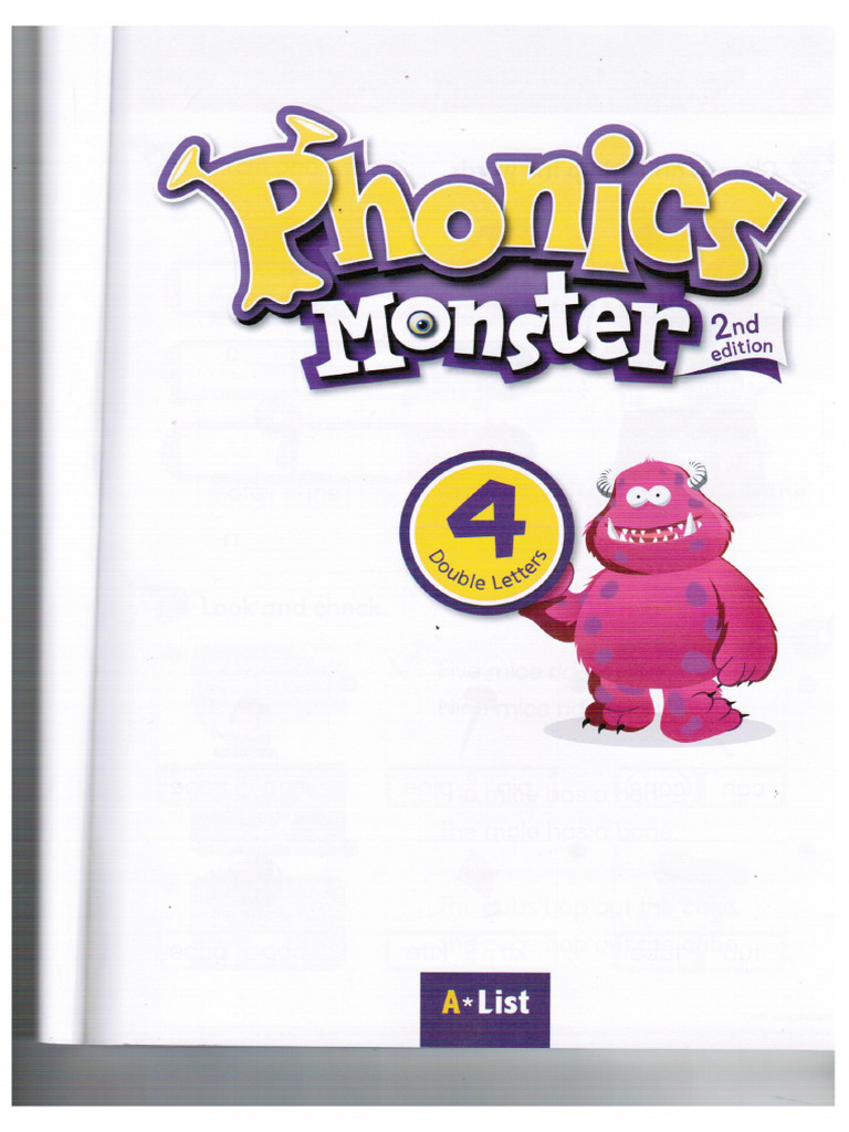 Phonics Monster 4 | PDF